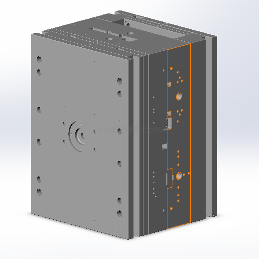 求实模具3D设计图例一UG/STP格式